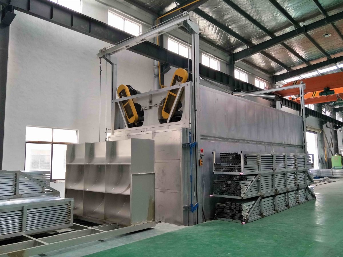 Gas Industrial Aluminum Profile Heat Treatment Aging Furnace