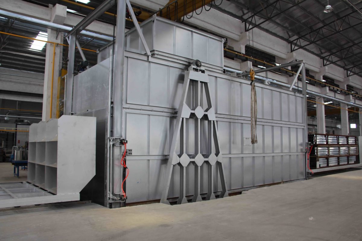 Gas Industrial Aluminum Profile Heat Treatment Aging Furnace
